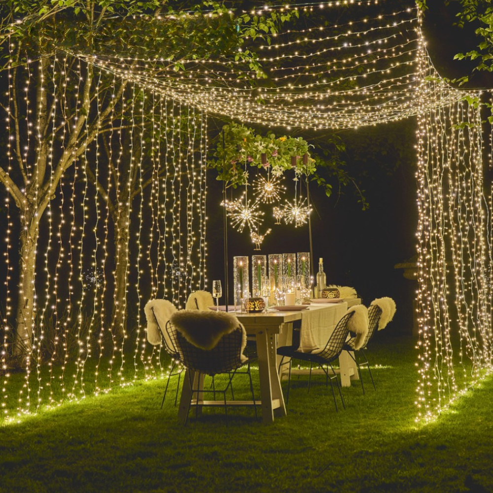 x24 Solar Cluster String Lights – NEST & FLOWERS