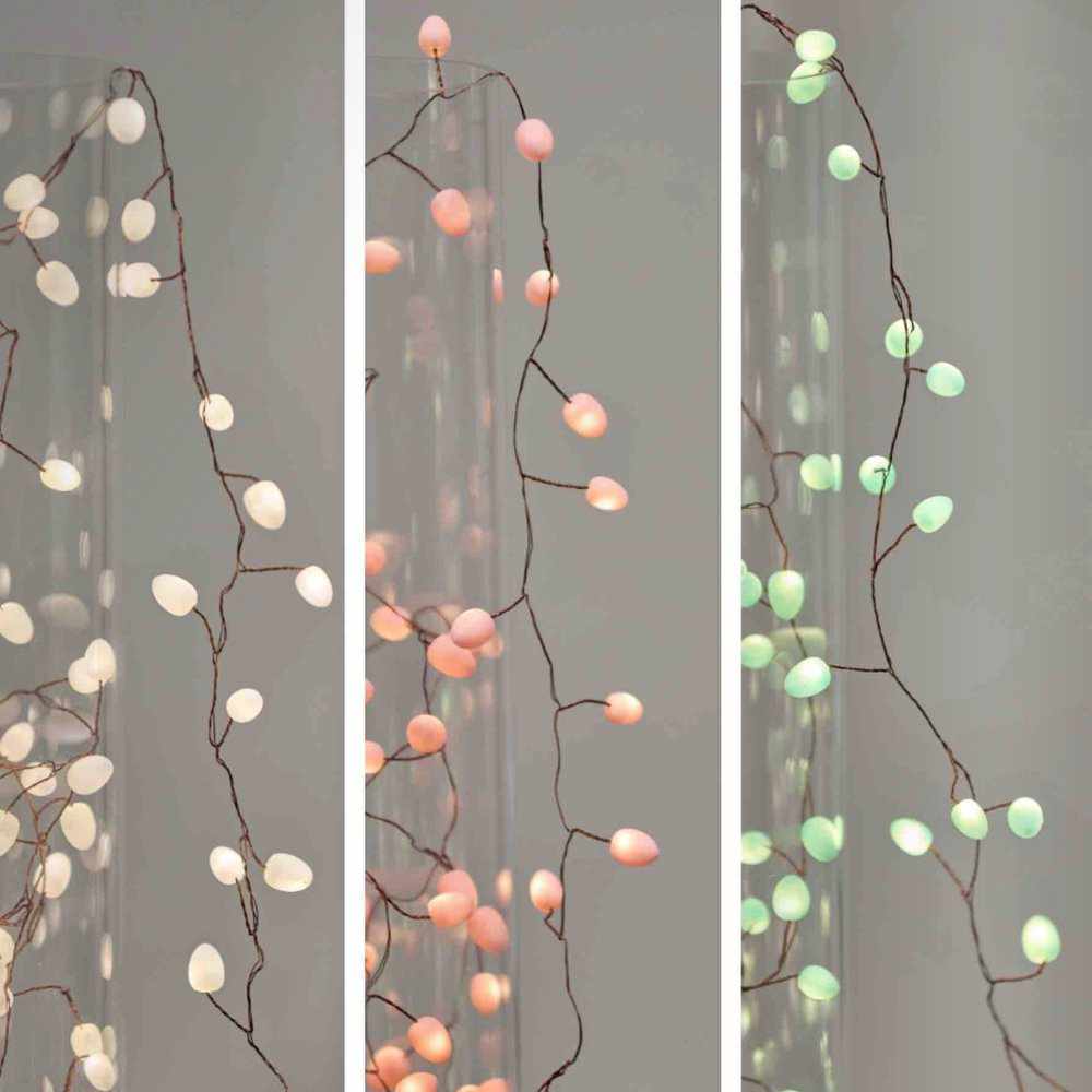 x6 Mini Opaque garland Lights – Nest & Flowers